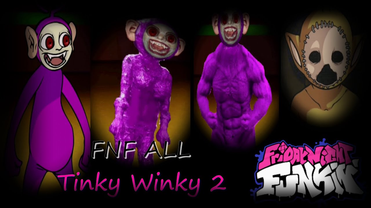 FNF: ALL Tinky Winky PART [2] Slendytubbies Tubbie (Friday Night Funkin ...
