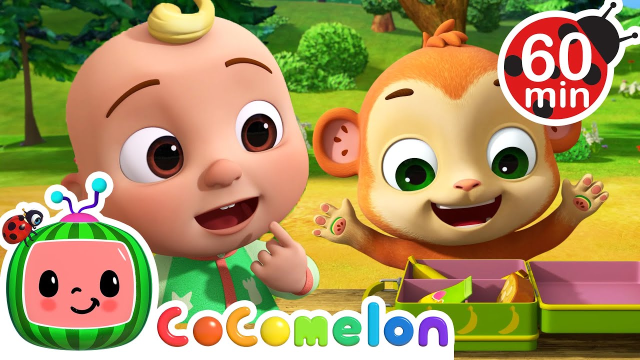 Lunch Song | CoComelon Animal Time | Animal Nursery Rhymes - YouTube