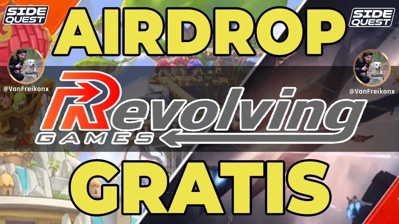 🪂AIRDROP SIDE QUEST🪂 PROYECTO REVOLVING GAMES CON AIRDROP DE TAREAS ...