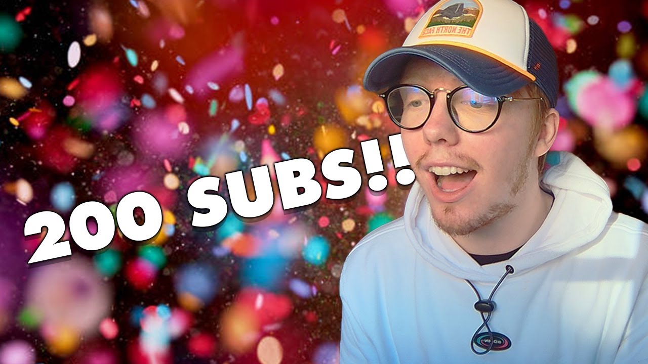 WE HIT 200 SUBS!! - YouTube