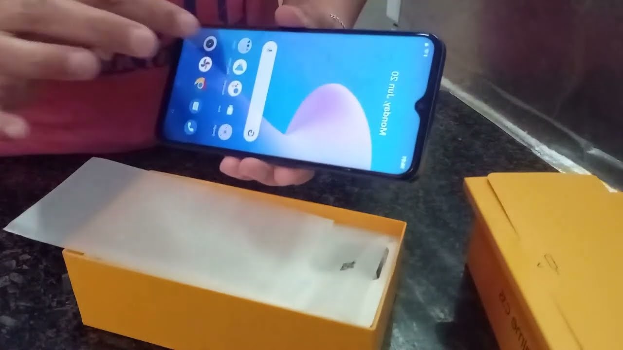 UNBOXING C-35 real me phone/Miss JCV Vlogs - YouTube