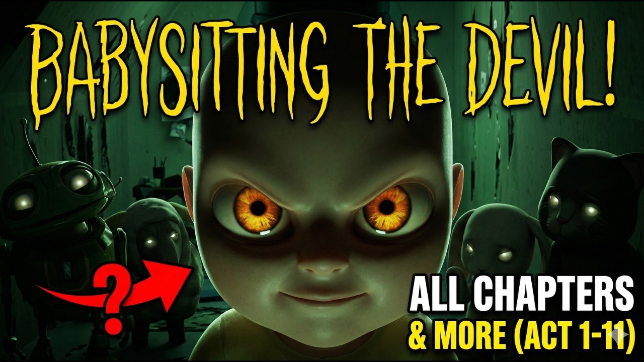 The Baby In Yellow ┃ Full Game ┃ ALL CHAPTERS ┃ Playthrough ...