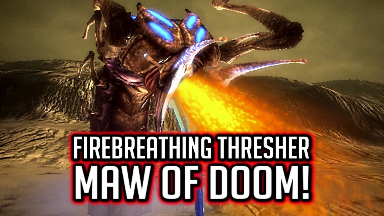 Mass Effect Andromeda: Firebreathing Thresher Maws of Doom - YouTube
