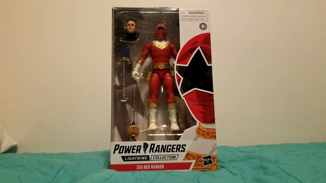 Unboxin red zeo lightning collection - YouTube