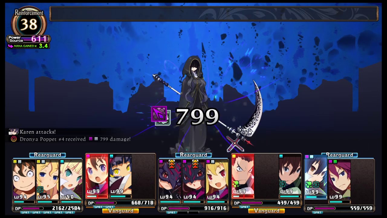 Labyrinth of Refrain: Coven of Dusk - Dronya Poppet #4 boss battle ...