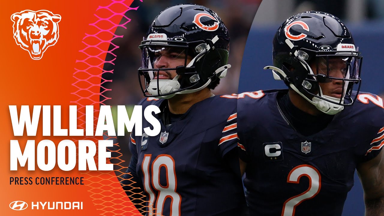 Caleb Williams, DJ Moore on bye week preparations, matchup vs ...