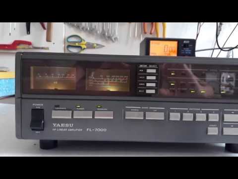 Linear Yaesu FL 7000 OS357 - YouTube