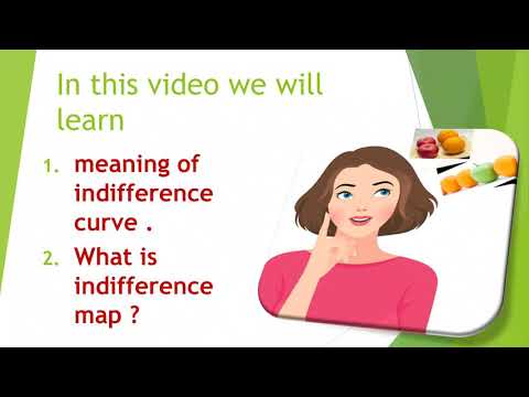 Meaning of indifference curve in economics || indifference map in hindi ...
