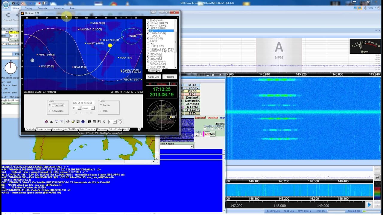 19.Jun.2013 APRS ISS - YouTube