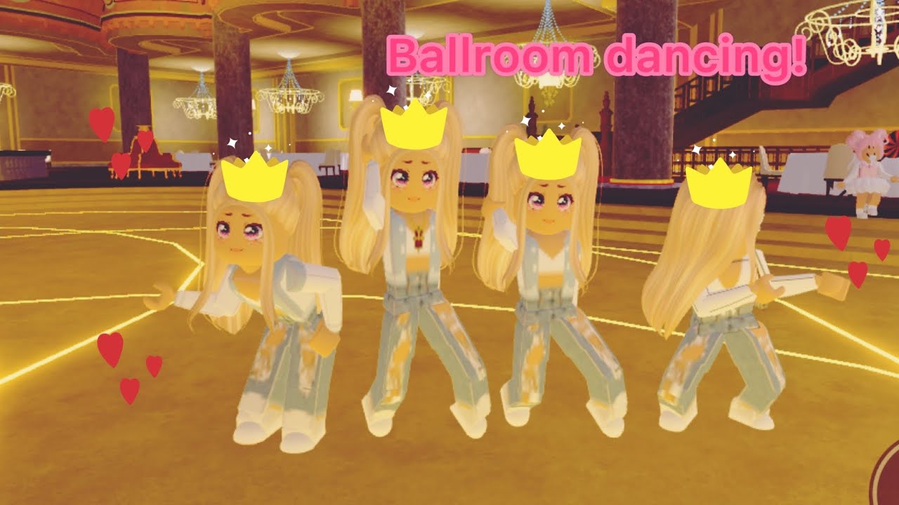 I played ballroom dance in Roblox! - YouTube