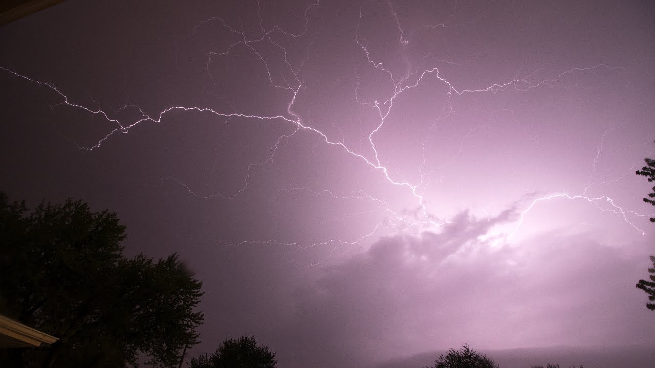 Nebraska Thunder Storm 5/18/18 Live - YouTube