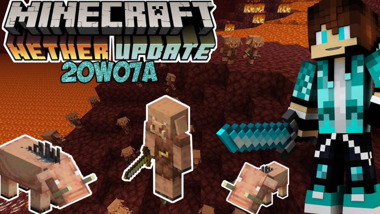 Minecraft Nether Update 20W07A!!! - YouTube