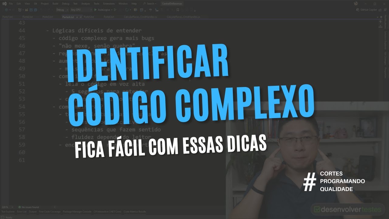 2 DICAS SIMPLES E OBJETIVAS para identificar se o seu CÓDIGO ESTÁ ...
