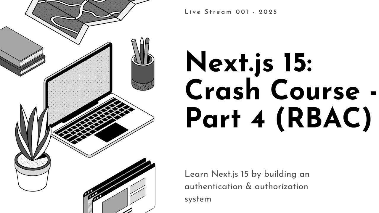 Live Stream 004 Nextjs 15 Crash Course Part 4 Youtube
