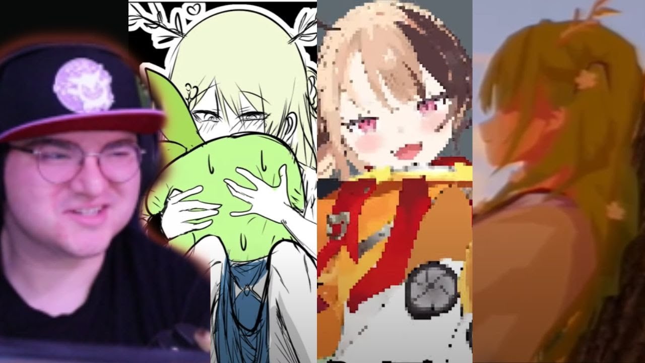 HoloLive Compilation | Funny Animations Reaction - YouTube