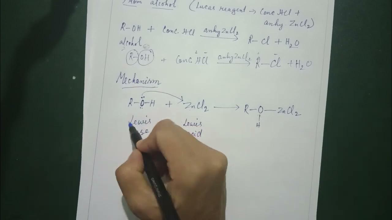 Haloalkanes and Haloarenes (Preparation of alkyl halides from alcohols) // Class 12 - YouTube