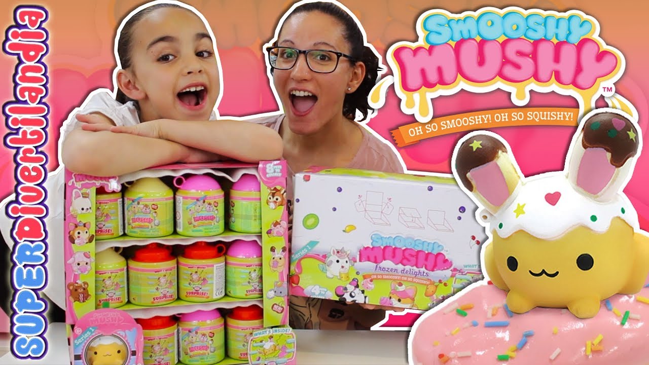 🍧 Smooshy Mushy 🍩 Squishies Adorables! Snacks y Frozen Delights! - YouTube