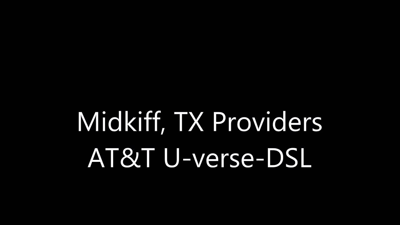 Midkiff, TX Providers - YouTube