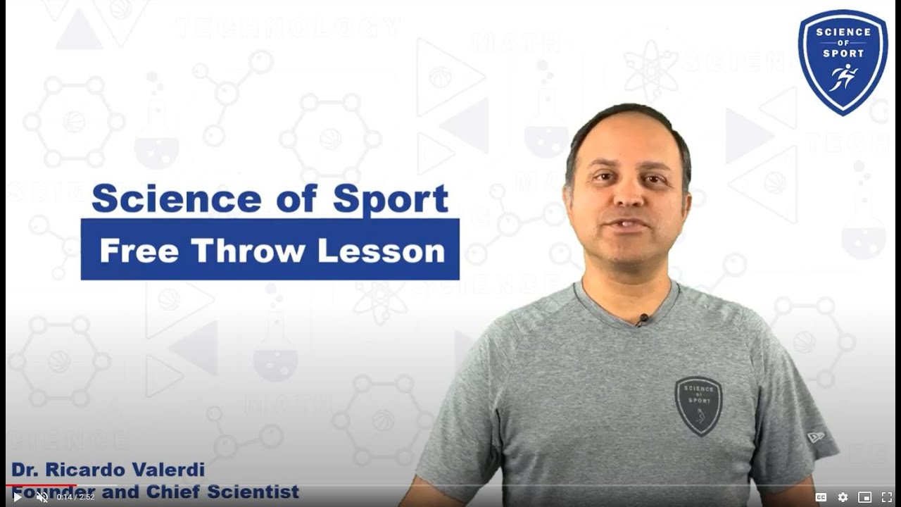 Science of Basketball: Free Throw Lesson - YouTube