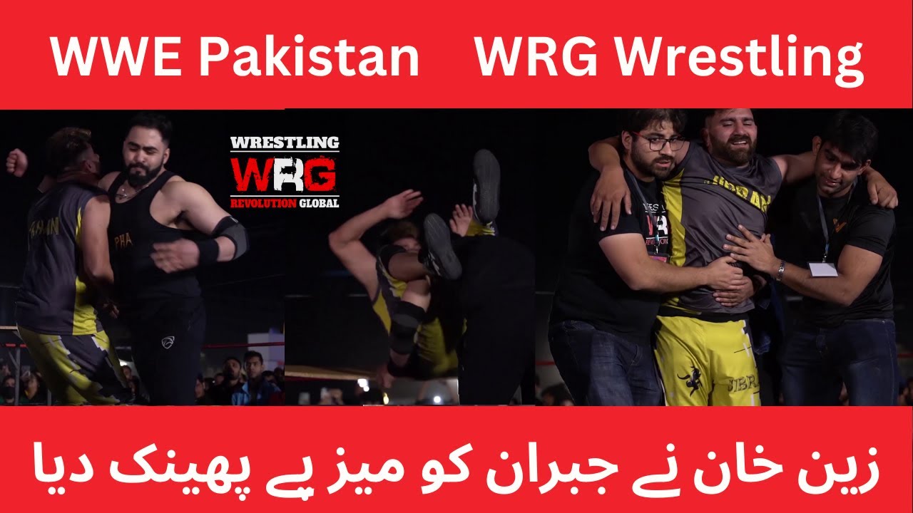 Wrestling Pakistan | Zain khan attacks | WWE Wrestling Pakistan | WRG ...