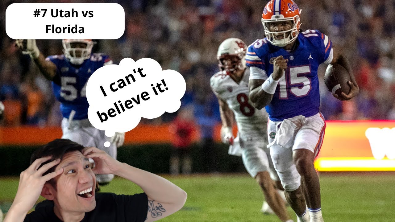 #7 Utah vs. Florida Reaction! (Upset alert!) - YouTube