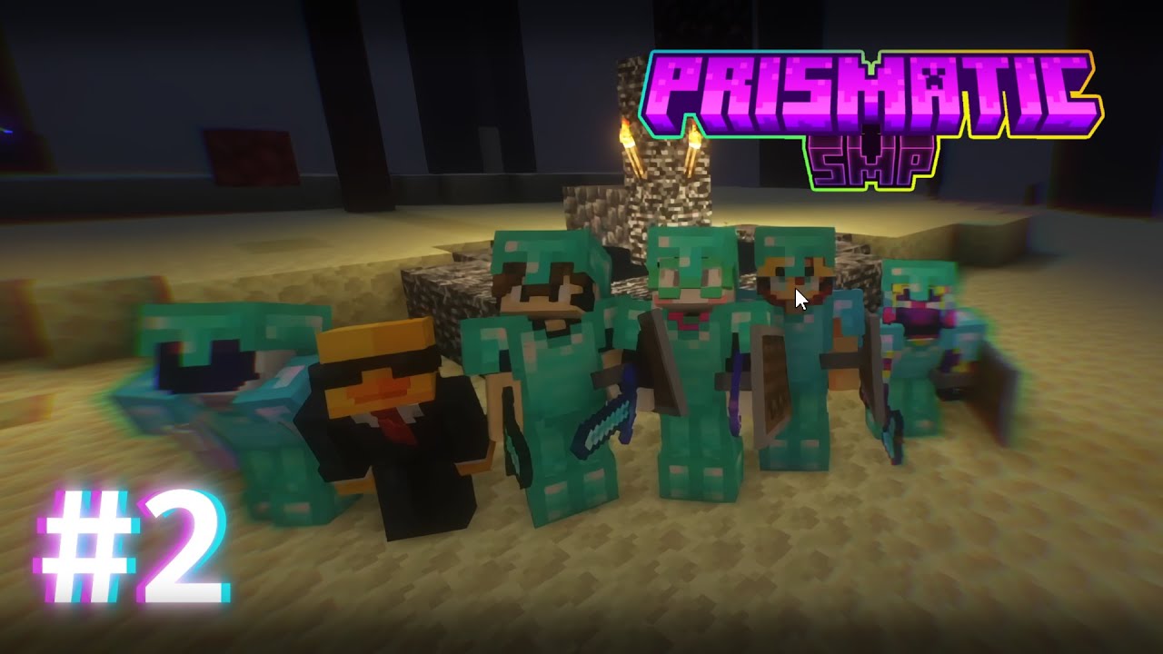 Prismatic SMP day 2: muerte en el end - YouTube