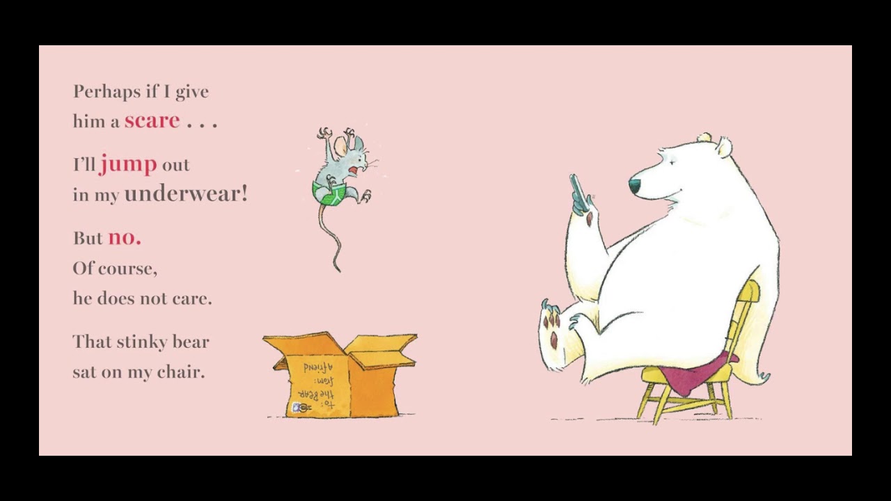 There's a Bear On My Chair by Ross Collins - YouTube