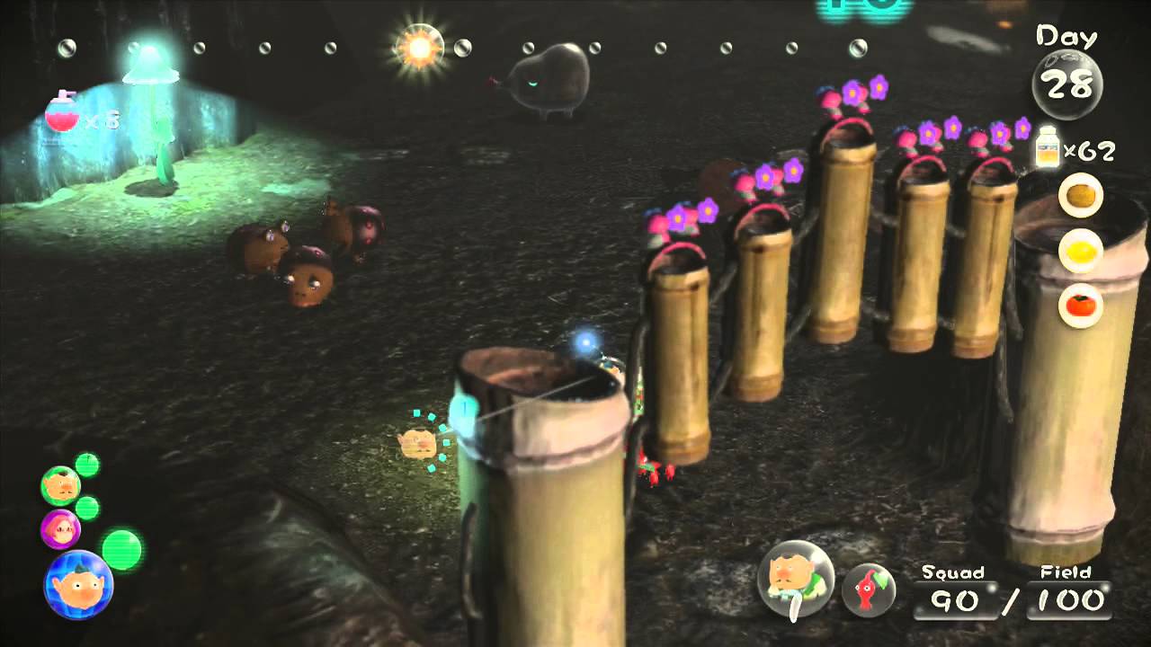 Pikmin 3 Day 28: My Idea For Pikmin 4, The Electric Vuxicranz - YouTube