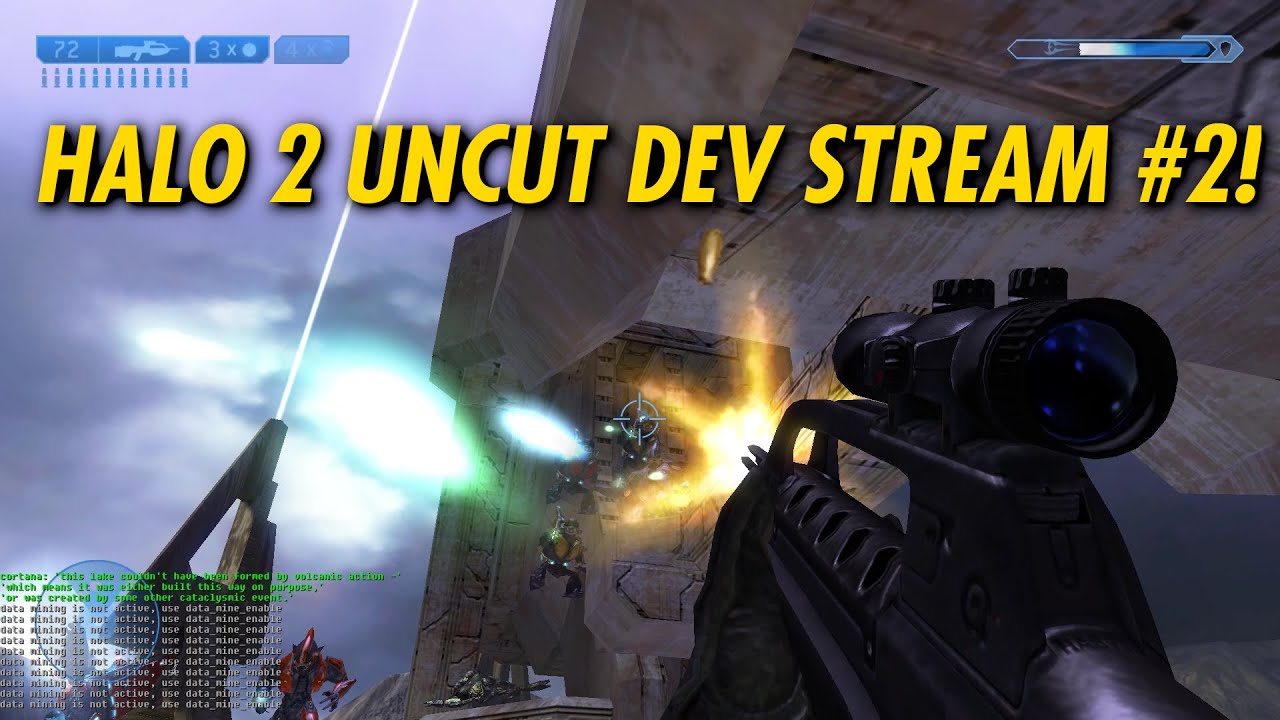 Halo 2 Uncut Development Stream #2 (Restoring Cut Content) - YouTube