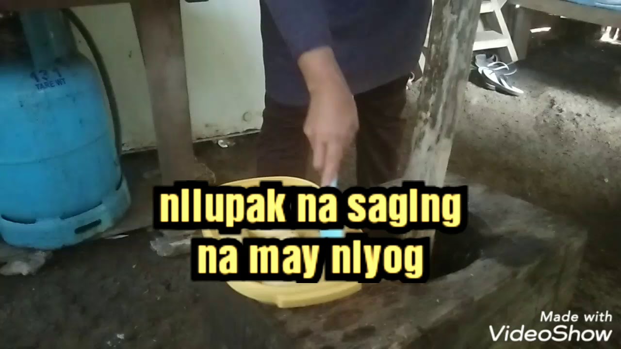 Niluyang or nilupak na saging - YouTube
