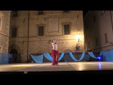 Buikdanseres Irea - Baladi - Pergola - Italië 2017