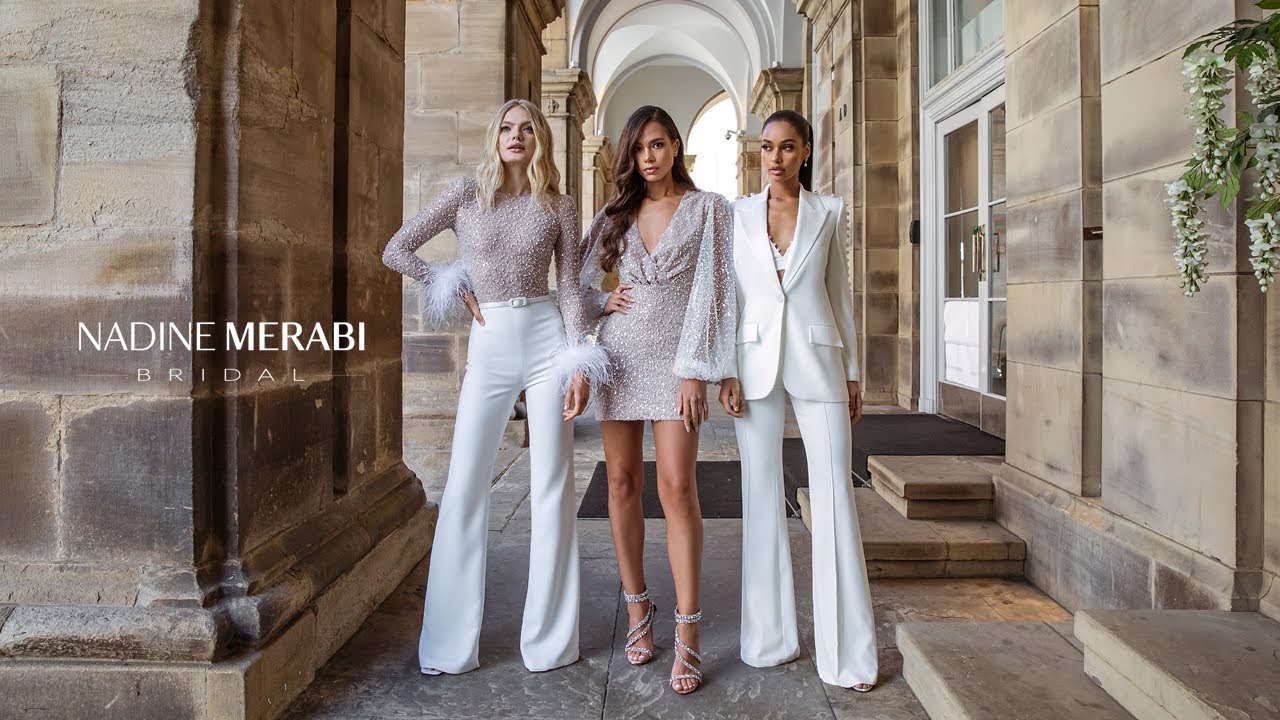 NADINE MERABI - Reinventing Bridal. - YouTube