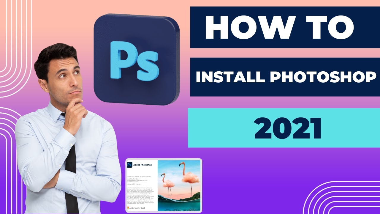 how to install adobe photoshop 2021 - YouTube