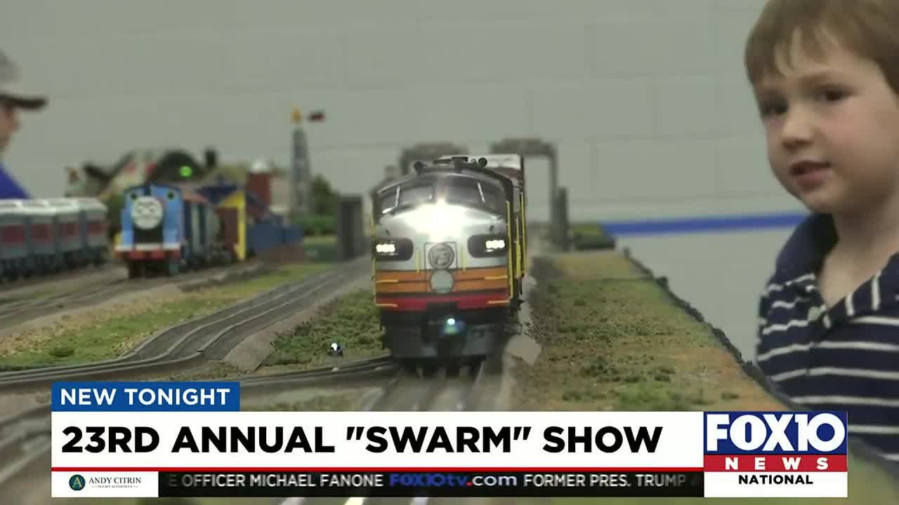 SWARM holds 23rd annual model train show - YouTube