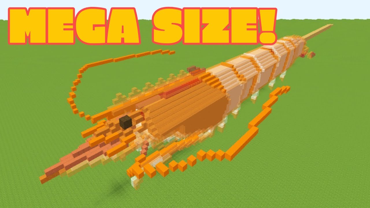 Godzilla size cooked shrimp-Timelapse | Minecraft - YouTube