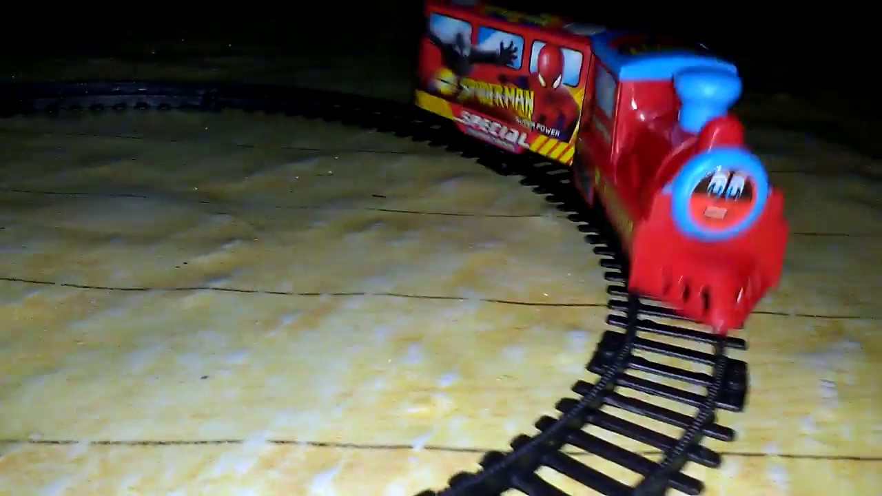 Train for kids | toy train with a spinning rail | Toy Videos - YouTube