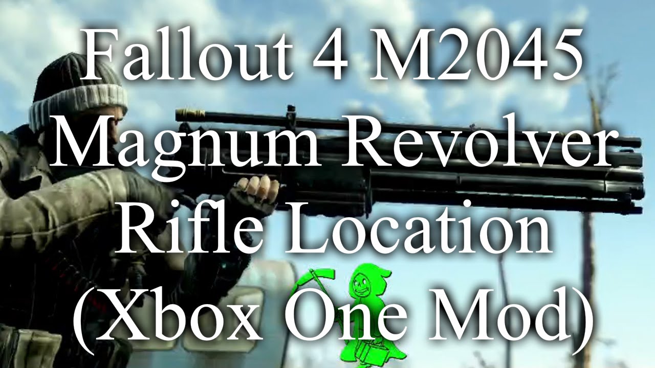 Fallout 4 magnum revolver rifle - pbgost