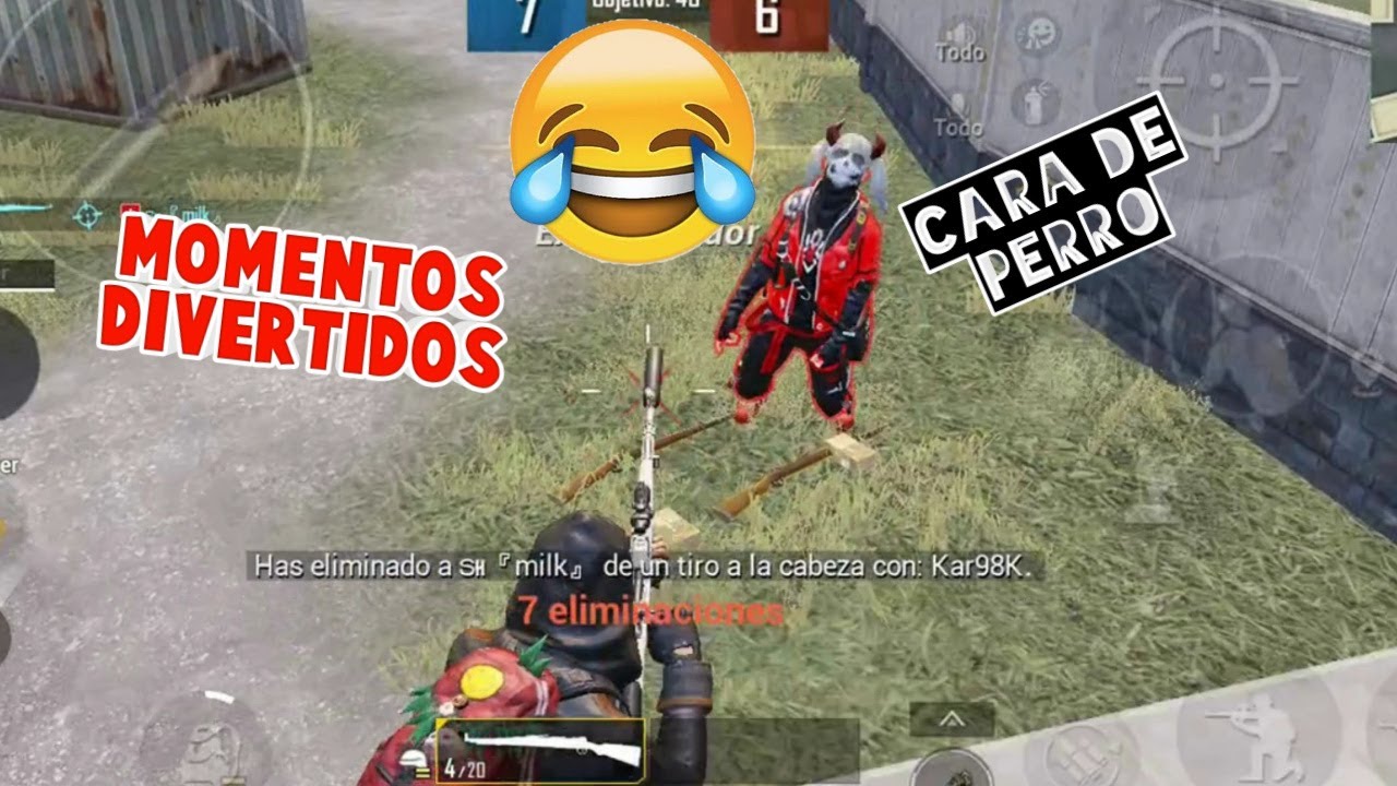 Momentos divertidos con cara de perro 🤣👌 PUBG MOBILE 💥 - YouTube