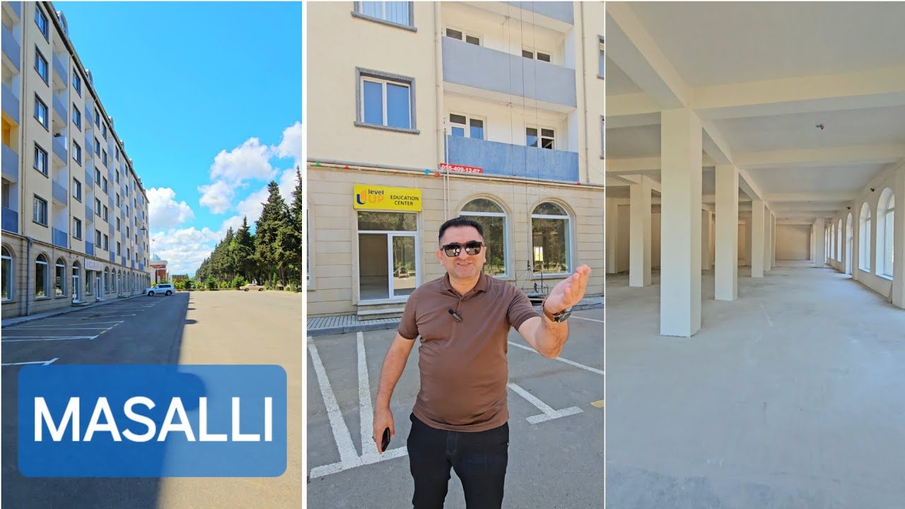 MASALLI SUPER OBYEKT İCARƏYƏ VERİLİR. 1130 kv | Tel: 0552840244 - YouTube