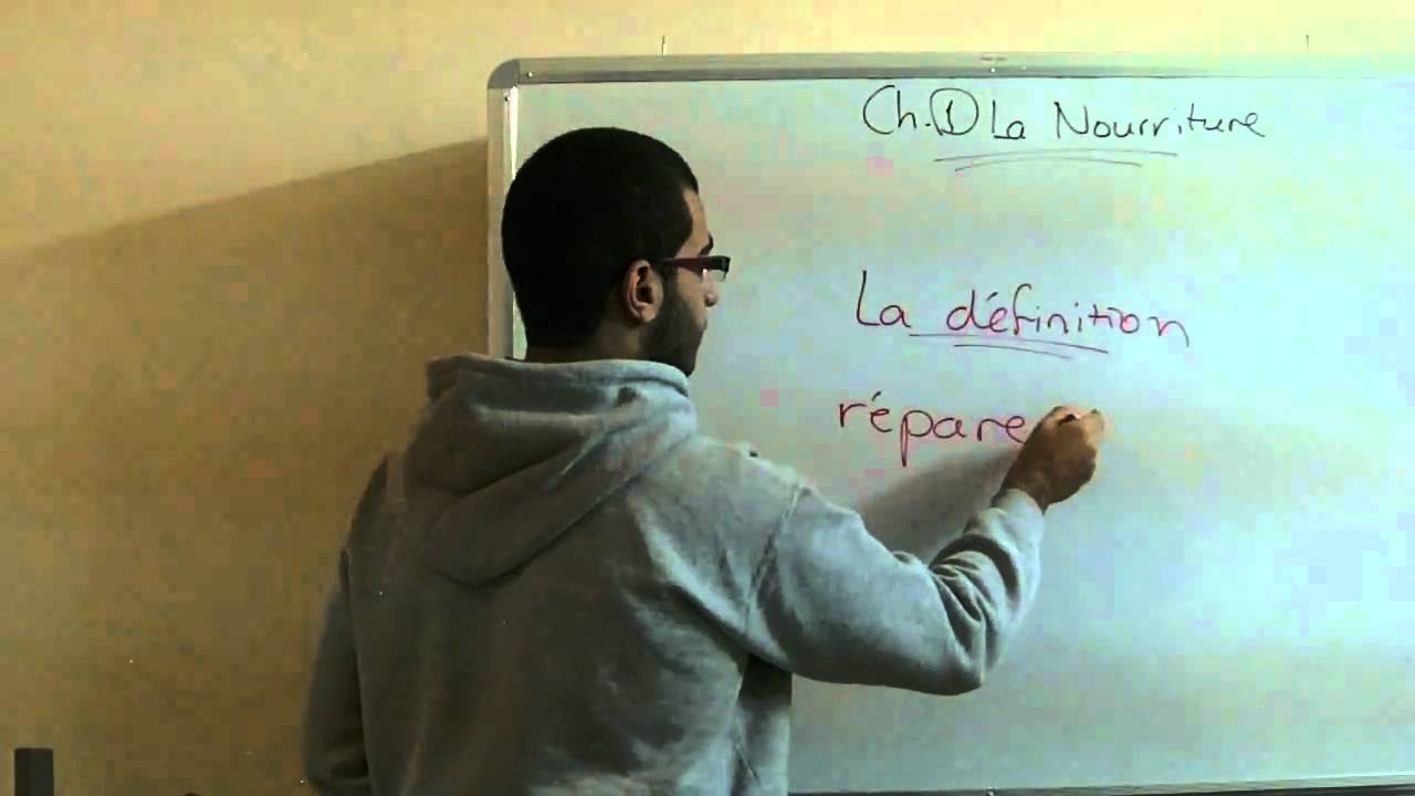 La Biologie - Chapitre 1 - La Nourriture - partie 1 (la définition) - Abdallah Reda el Sayed ...