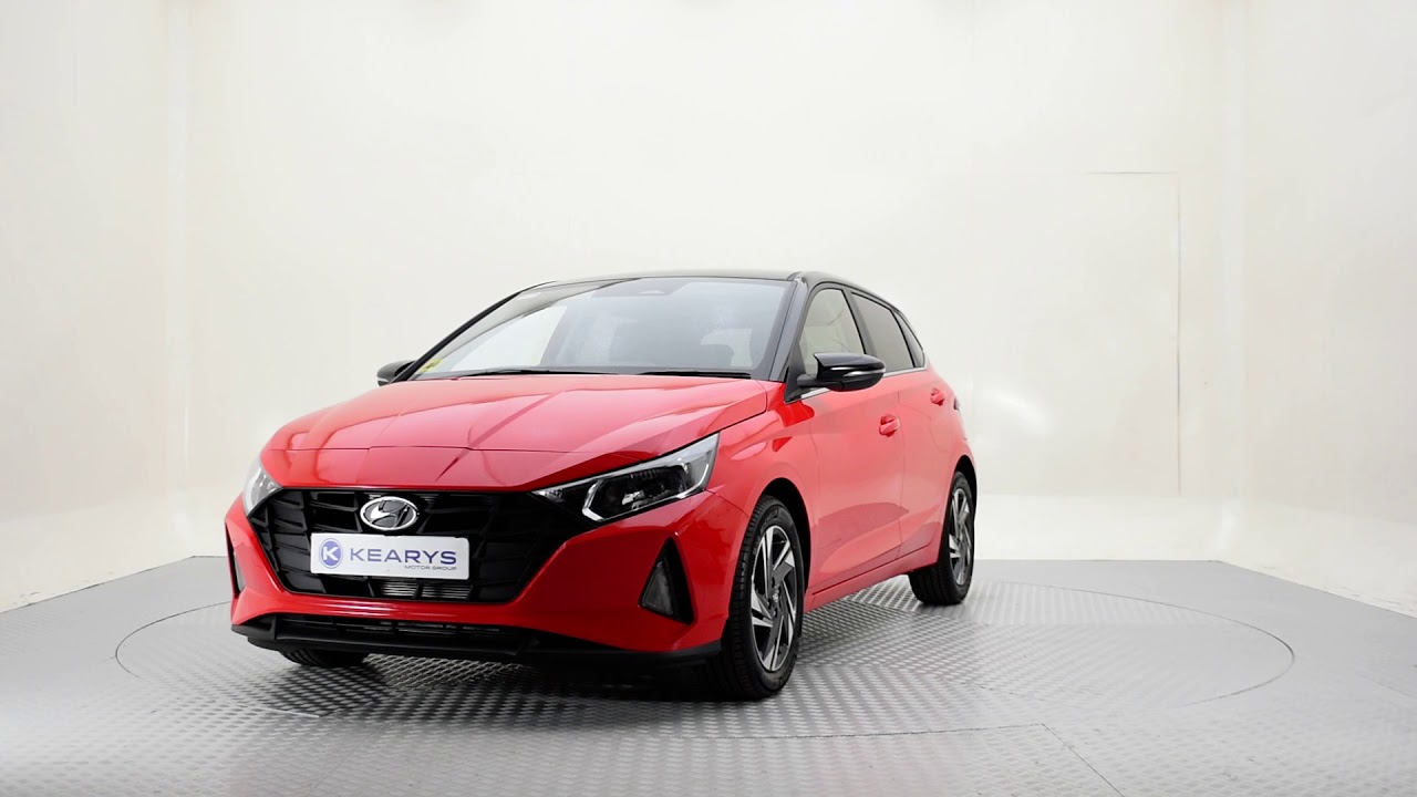 Hyundai i20 Deluxe Plus 2 Tone Tomato Red - YouTube