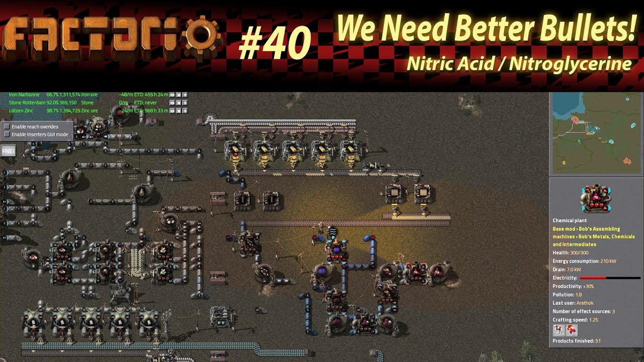 [Warped Wednesday] - We need Better Bullets - Factorio 0.16 Ep.40 - YouTube