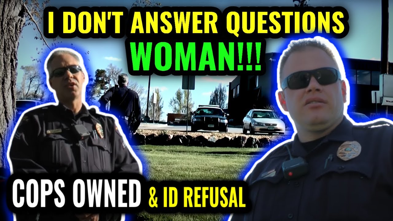 Times That Dumb Cops Got OWNED! ID REFUSAL & I Don't Answer Questions ...