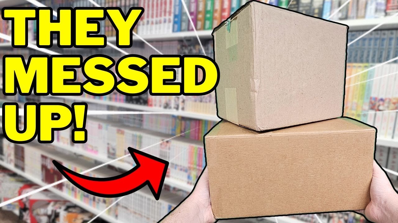 Unboxing BIG Manga Boxes! We Got The Manga! - YouTube