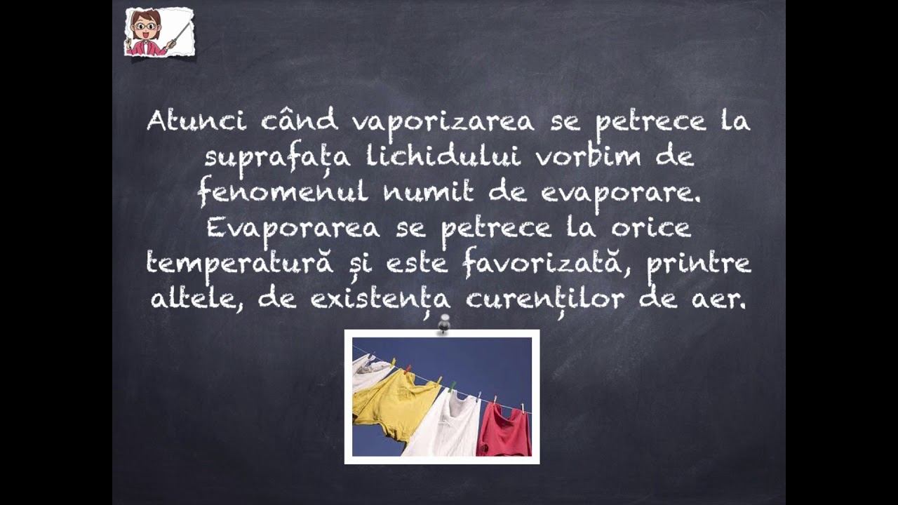 Transformari stare de agregare vaporizarea condensarea - ECD. PROF ...