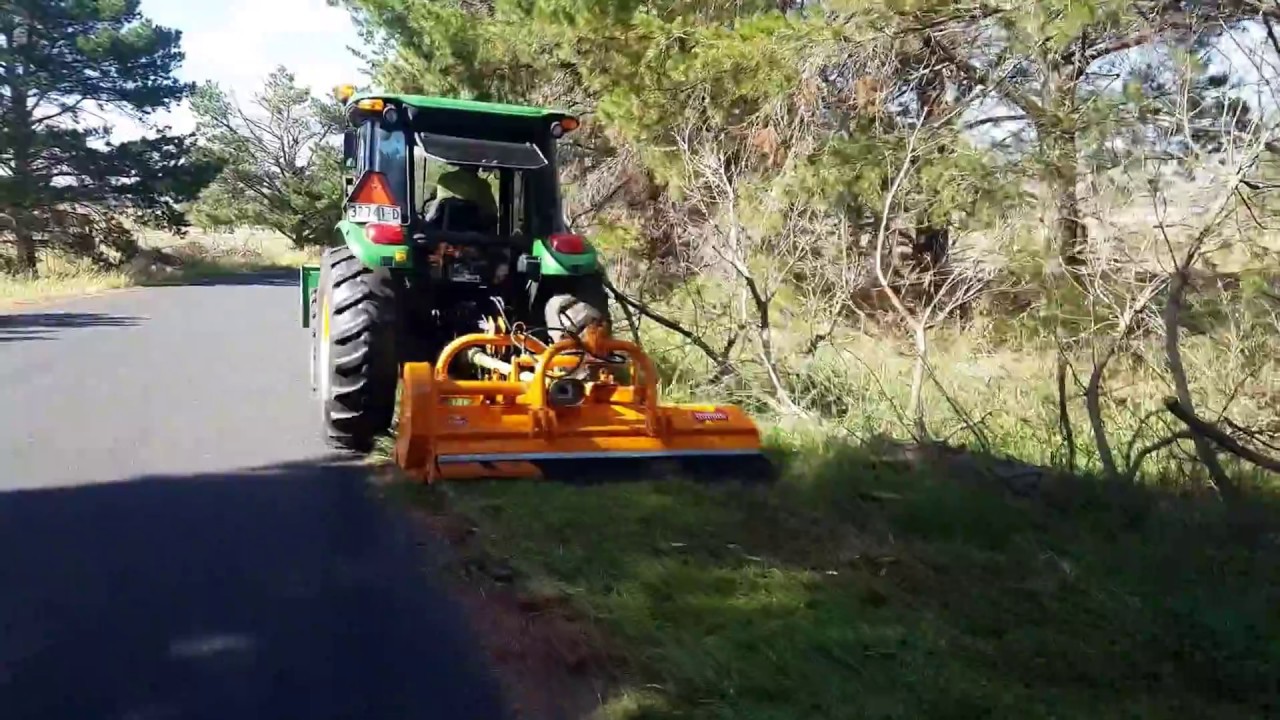 Humus Type-A220 Safety Mulcher - YouTube