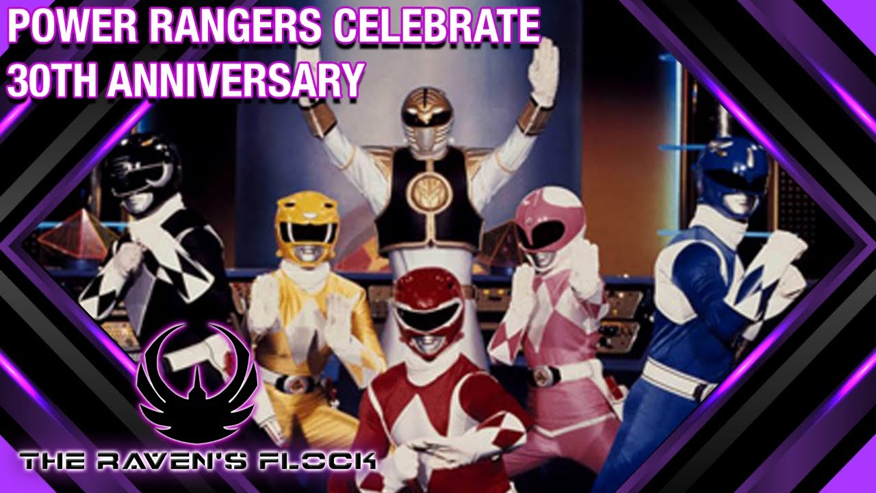 Power Rangers Celebrate 30th Anniversary | The Raven's Flock - YouTube