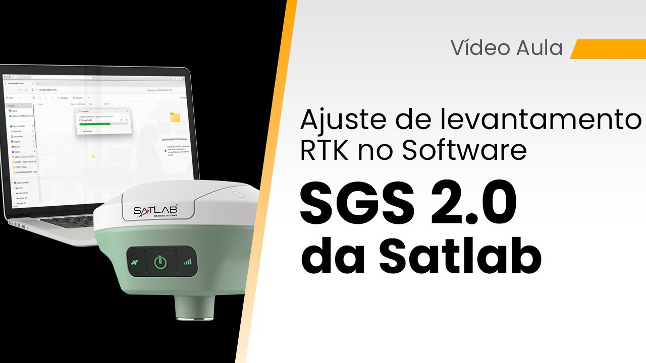 Ajuste de levantamento RTK no Software SGS 2.0 da Satlab - YouTube