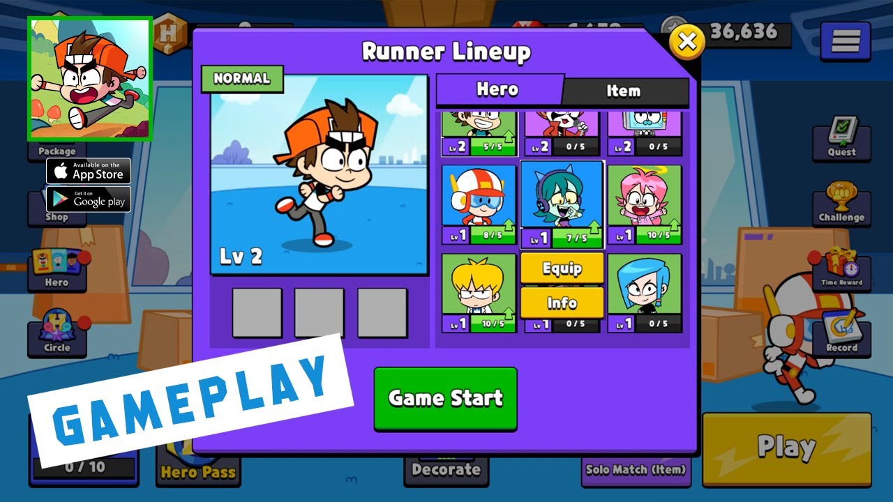 Hero Circle Run Gameplay - (Android/iOS) - YouTube