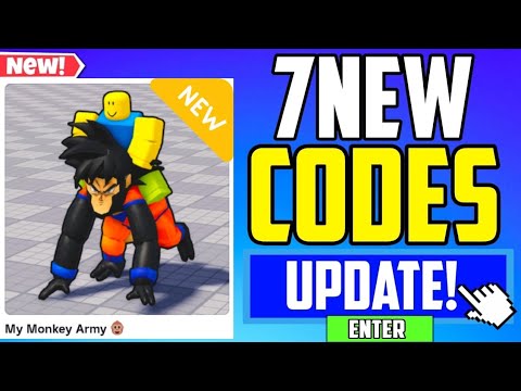 *SECRET UPDATE!* | MY MONKEY ARMY CODES 2025 (ROBLOX MY MONKEY ARMY ...